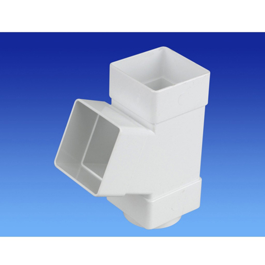 Osma PVC-U SquareLine 61mm PVC-U Drain Adaptor - Square to Round 4T836 ...
