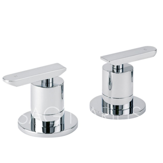 Sagittarius Eclipse Deck Mounted Side Valves Pair - Baker and Soars