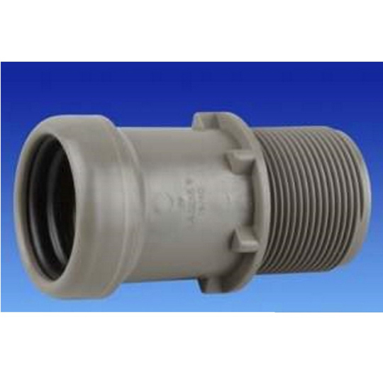 Osma PVC-U OsmaWeld 40mm Male Iron Connector 5Z126 - Baker and Soars