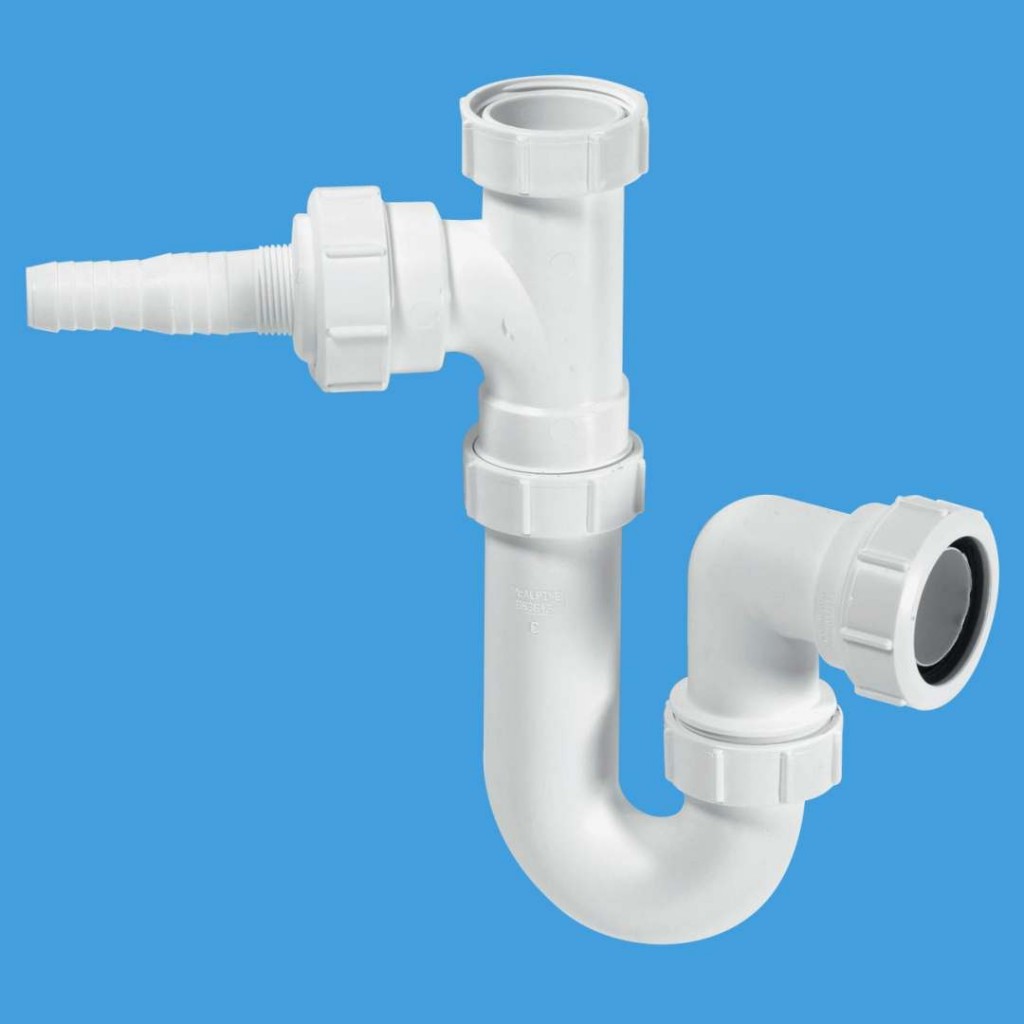 McAlpine Domestic Sink Trap With Connection For Discharge From Domestic ...