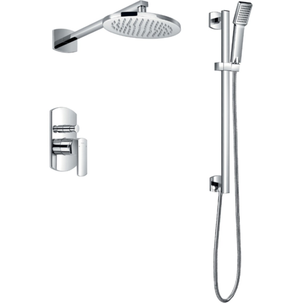 Flova Dekka Concealed Manual Shower Valve Kit DEMDFSP - Baker and Soars