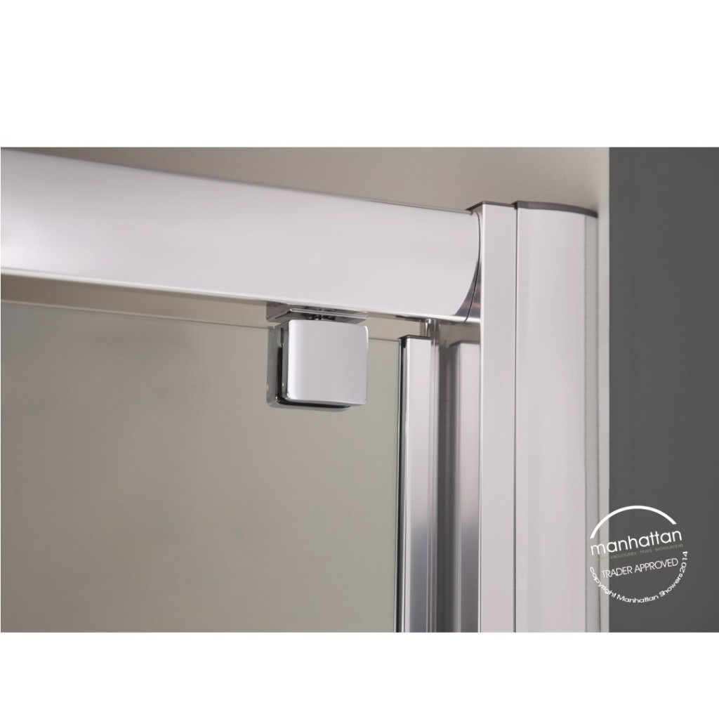 Manhattan 6 Pivot Door Shower Enclosure - Baker and Soars