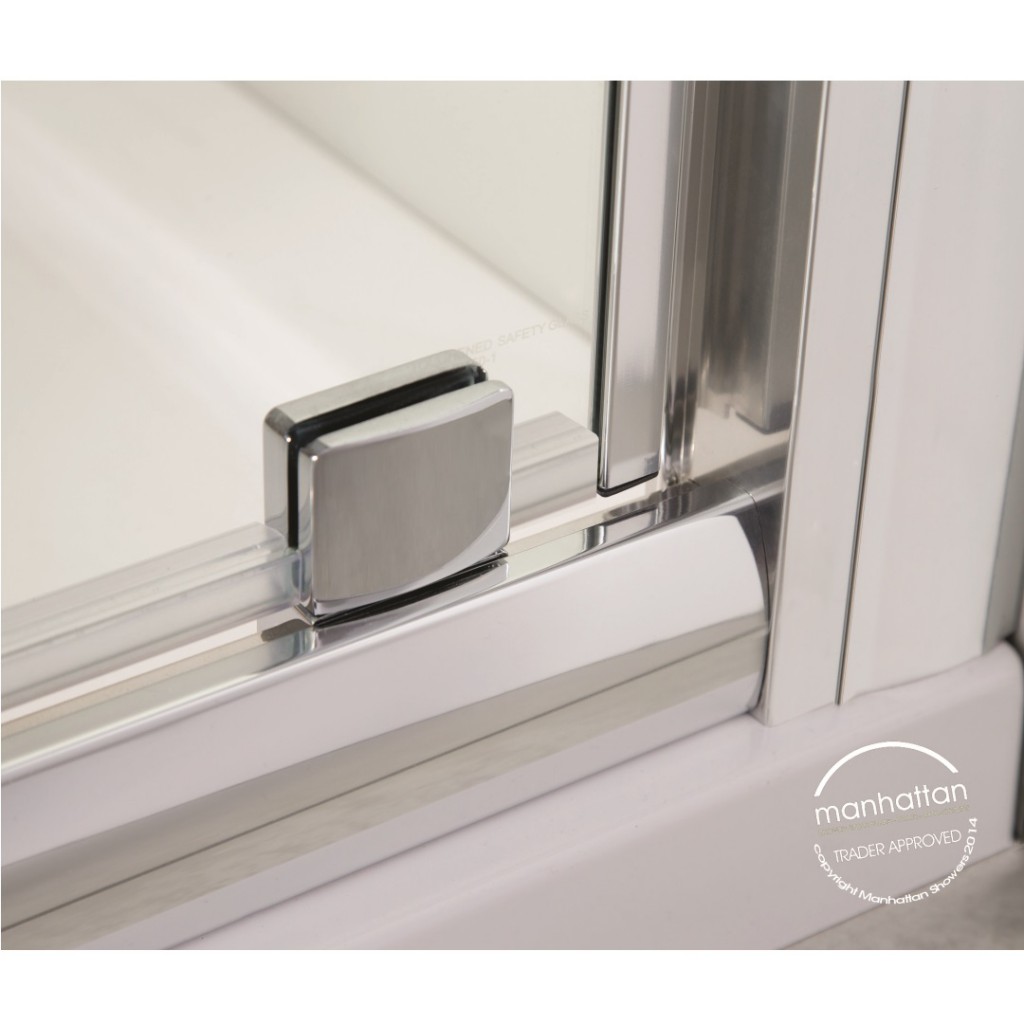 Manhattan 6 Pivot Door Shower Enclosure - Baker and Soars