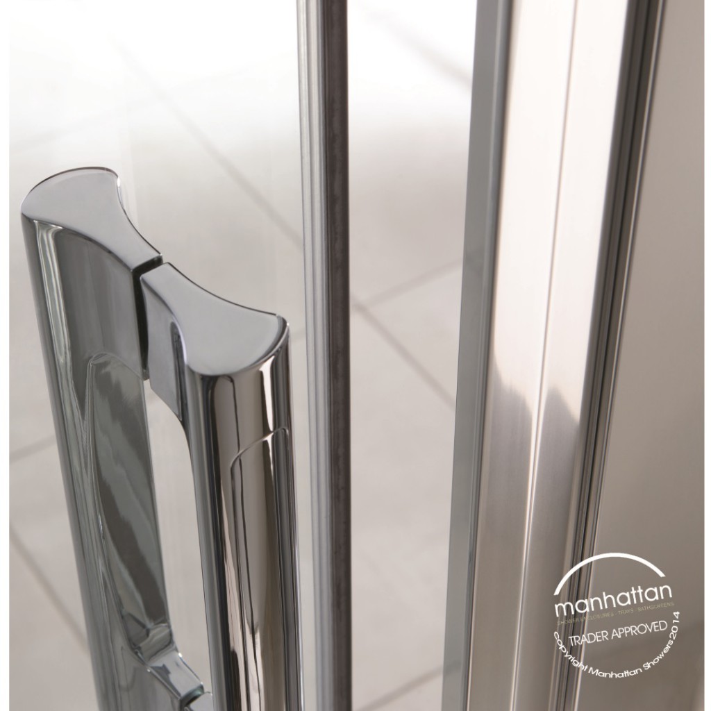 Manhattan 6 Pivot Door Shower Enclosure - Baker and Soars