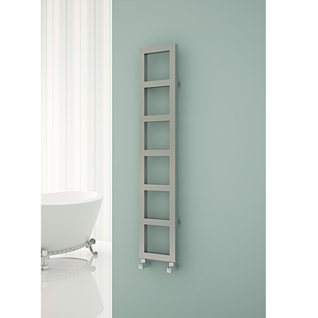 Carisa Kare Vertical Stainless Steel Radiator - Baker and Soars