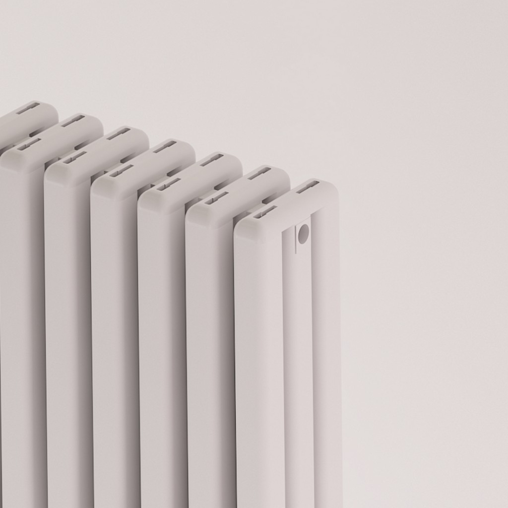 Carisa Karo Vertical Aluminium Radiator - Baker and Soars