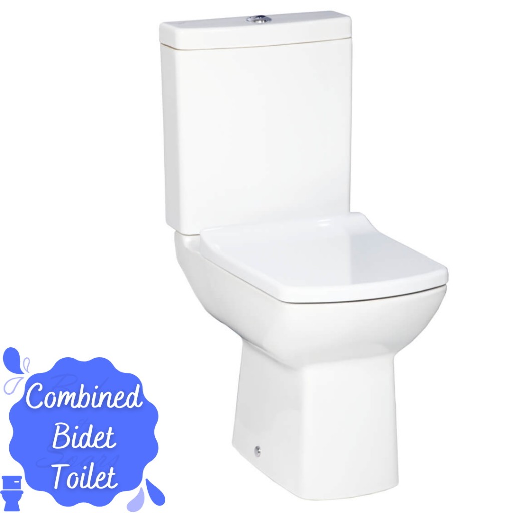 Creavit Lara Combined Bidet Close Coupled - Open Back LR310.00000 ...