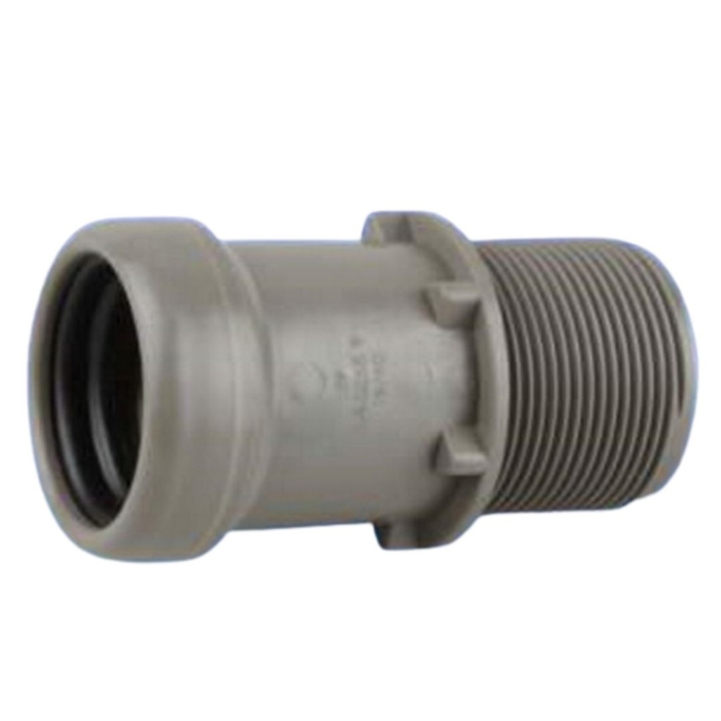 Osma PVC-U OsmaWeld 40mm Male Iron Connector 5Z126 - Baker and Soars
